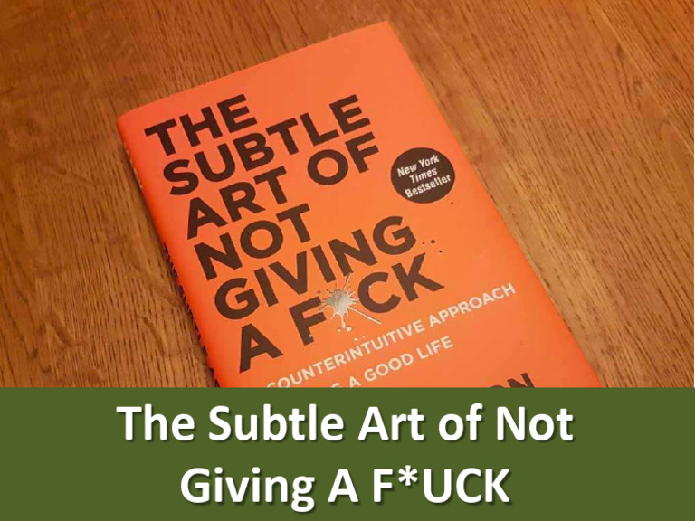 The Subtle Art of Not Giving Fuck-1-46-1 | PDF