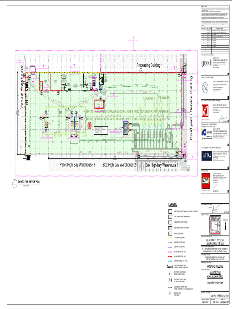 LMV - HDL - A - FIRE - Plan - L3 - 1000-Level 3 Fire Service Plan | PDF