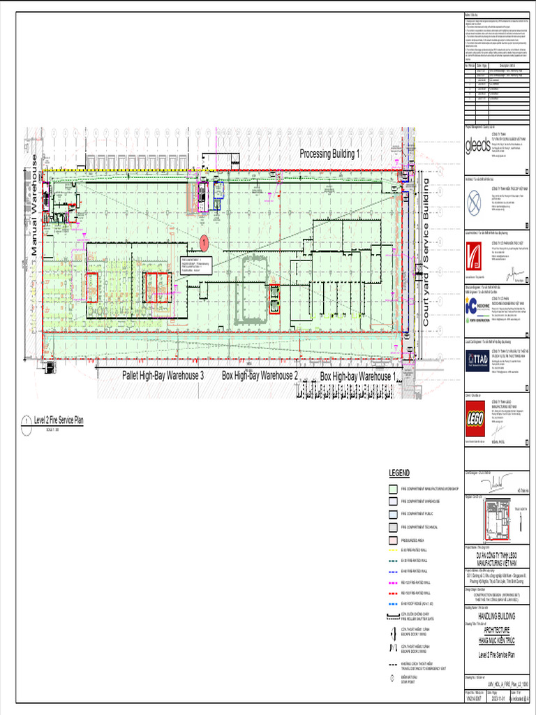 LMV - HDL - A - FIRE - Plan - L2 - 1000-Level 2 Fire Service Plan | PDF