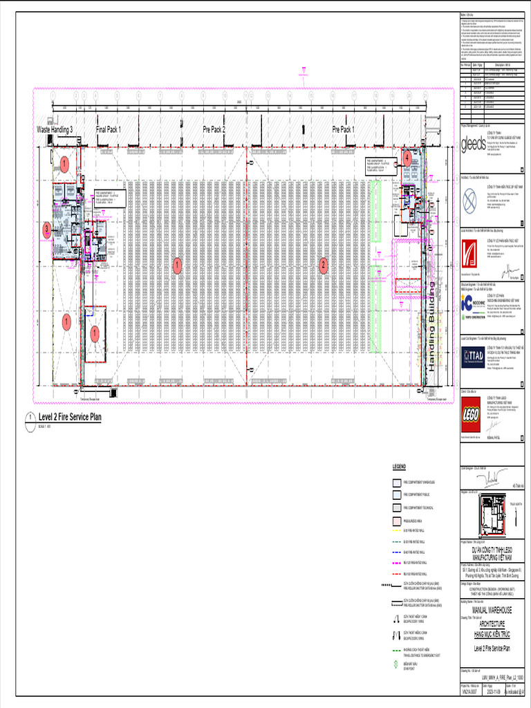 LMV MWH A FIRE Plan L2 1000-Level 2 Fire Service Plan | PDF