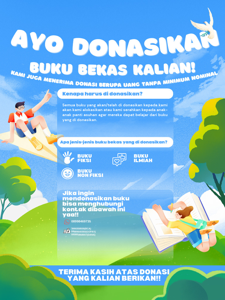 Poster Infografis Stop Perundungan Ilustratif Biru Dan Hijau | PDF