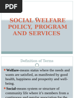 Overview of DSWD Programs and Services | PDF | Poverty | Poverty ...
