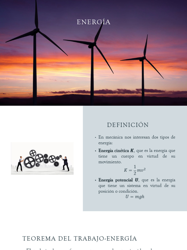 10 Energ-A | PDF | Energía cinética | Fuerza