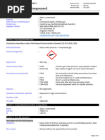 MSDS Oxygen Cylinder | PDF | Oxygen | Chemical Substances