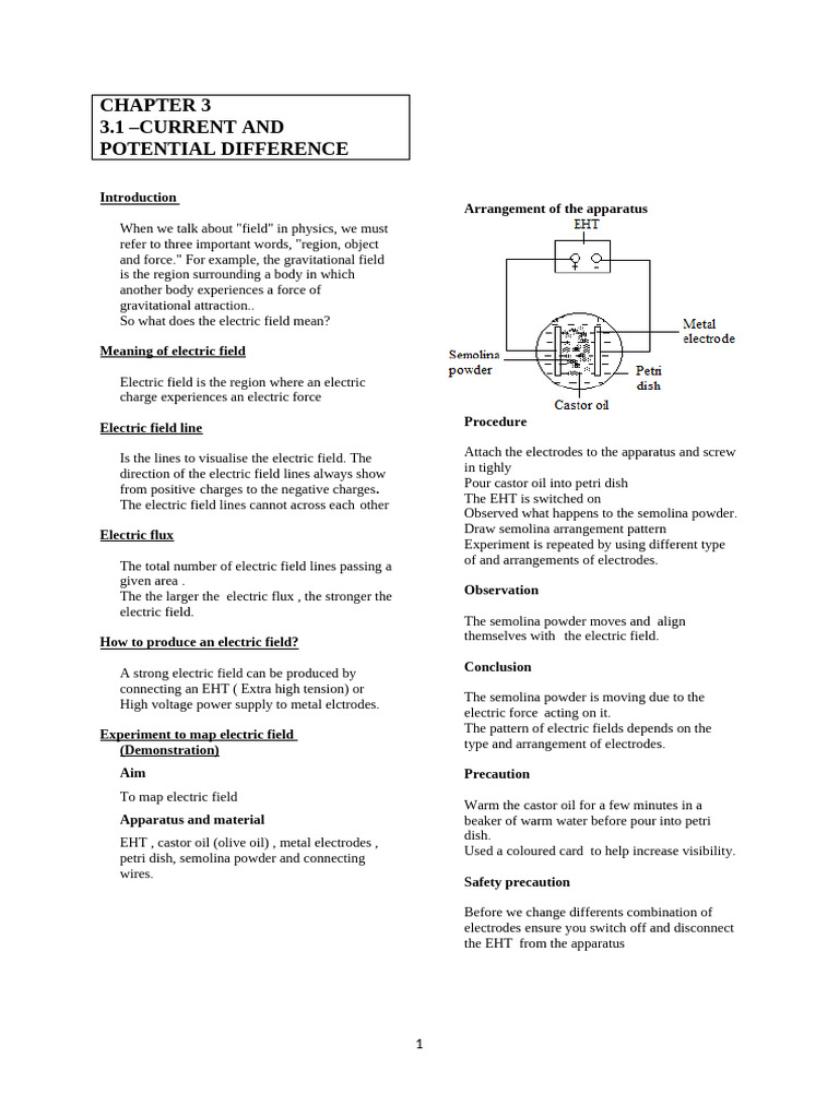 CHAPTER 3 F5 2024 | PDF | Electrical Resistivity And Conductivity | Superconductivity