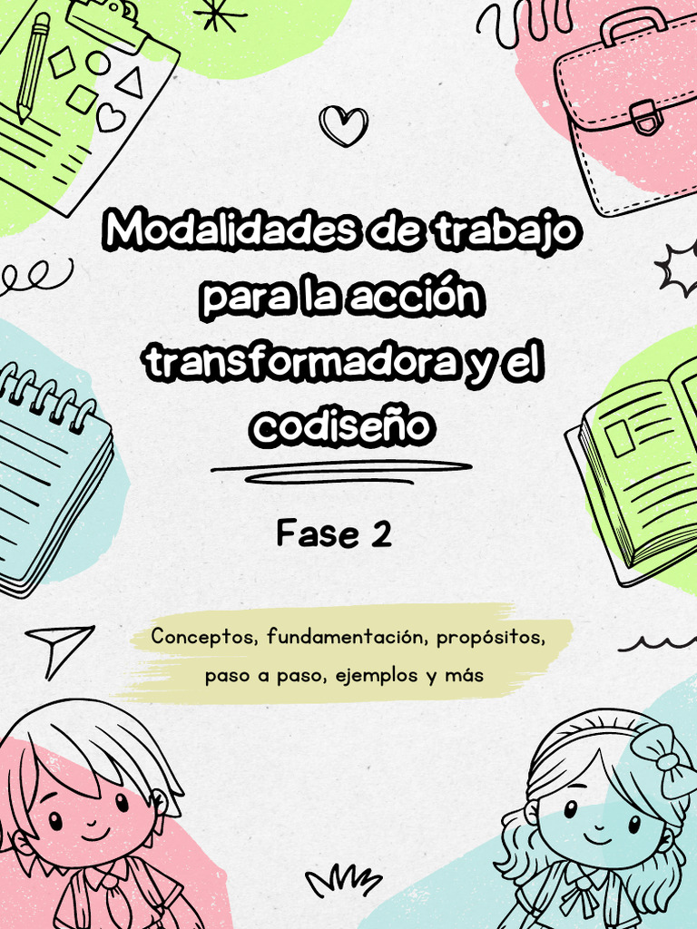 CUADERNO MODALIDADES DE TRABAJO | PDF | Aprendizaje | Enseñando
