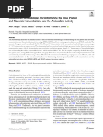 FRAP Antioxidant Assay Protocol | PDF | Antioxidant | Chemical Substances