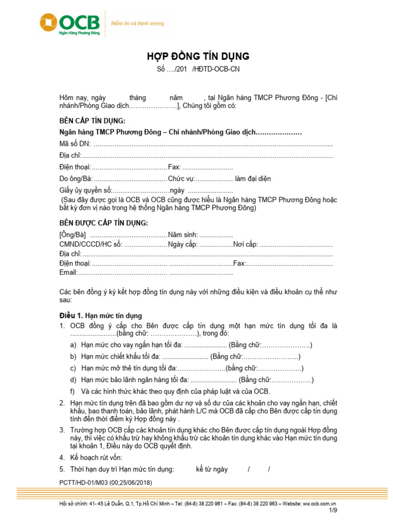 20211106210737-hop-dong-tin-dung-han-muc-ca-nhan | PDF