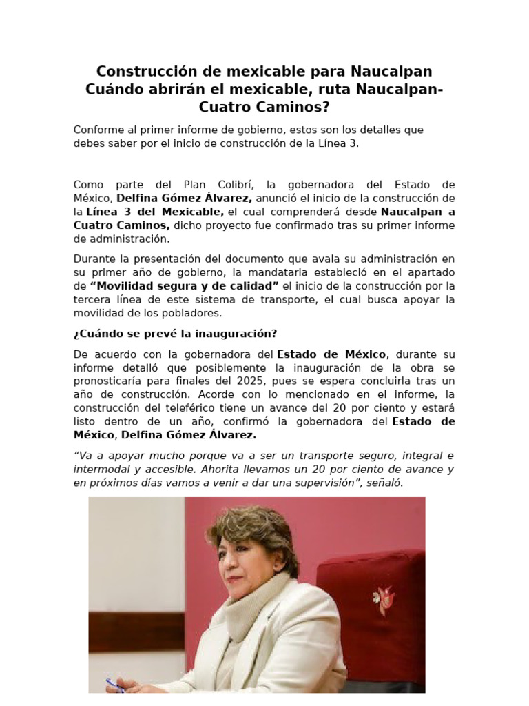 Mexicable Tarea Maria | PDF