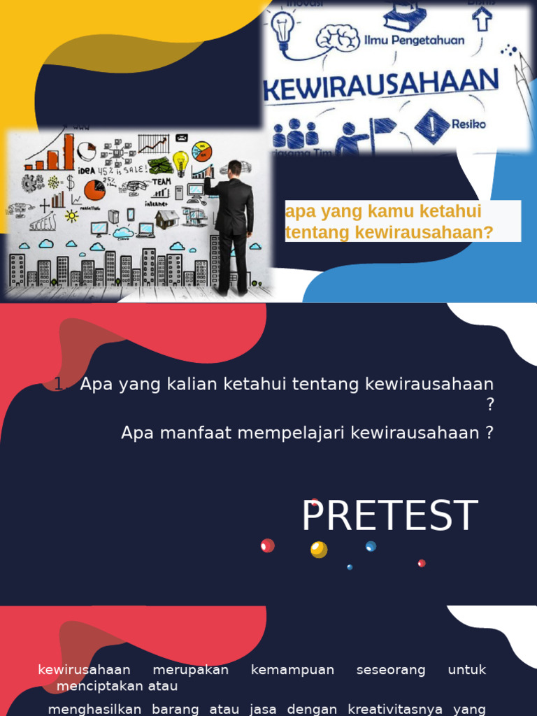 001 PPT Materi Kewirausahaan | PDF