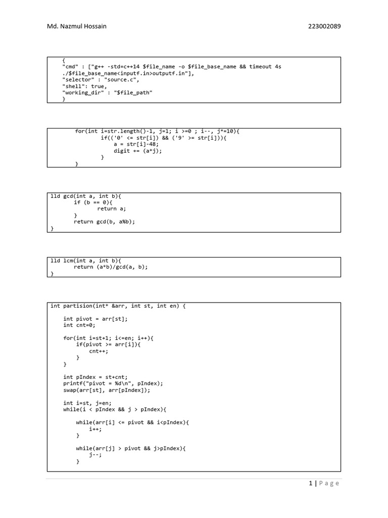 IDPC Template | PDF | Namespace | Algorithms