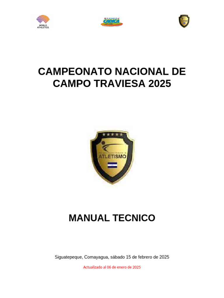 Manual Técnico CROSS COUNTRY | PDF
