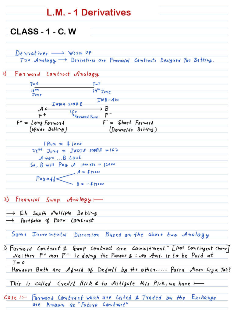 Understanding LM Derivatives | PDF | Derivative (Finance) | Option ...