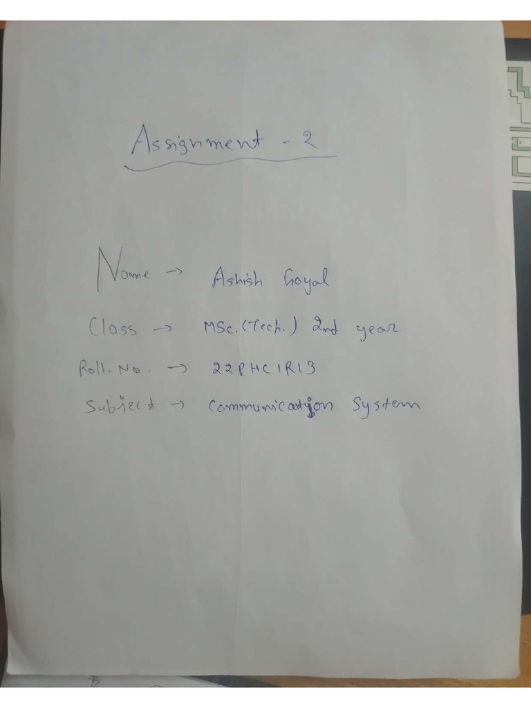 22PHC1R13 Ashish-Ass2 | PDF