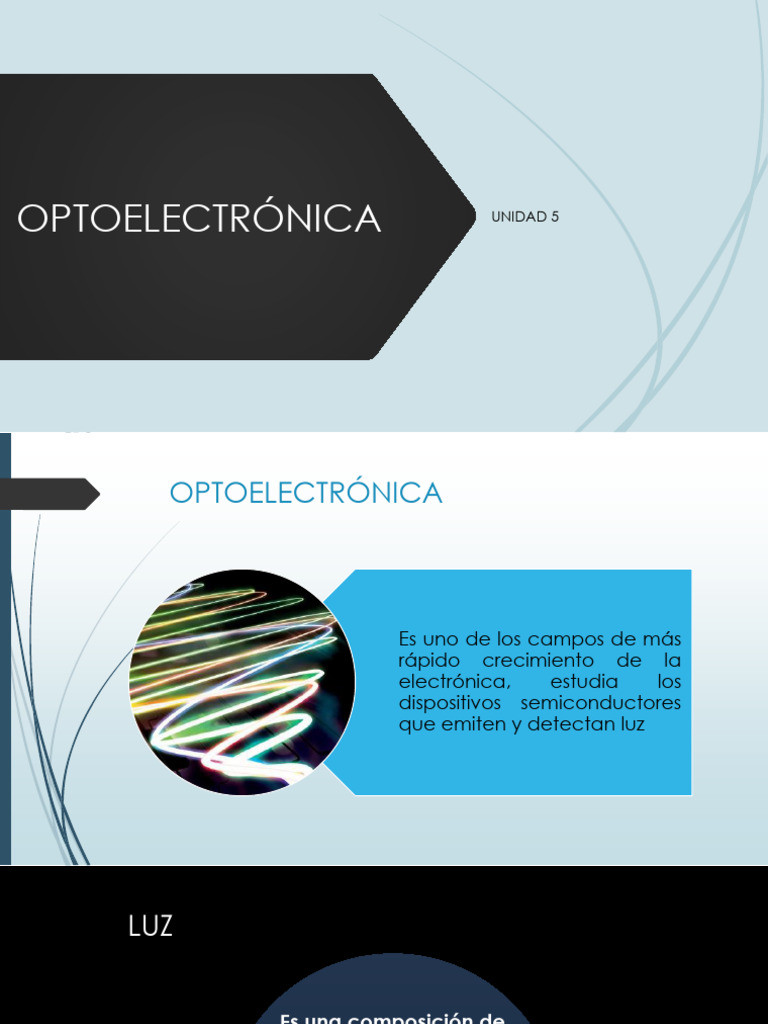 Fundamentos de Optoelectrónica y LEDs | PDF | Diodo emisor de luz | Óptica