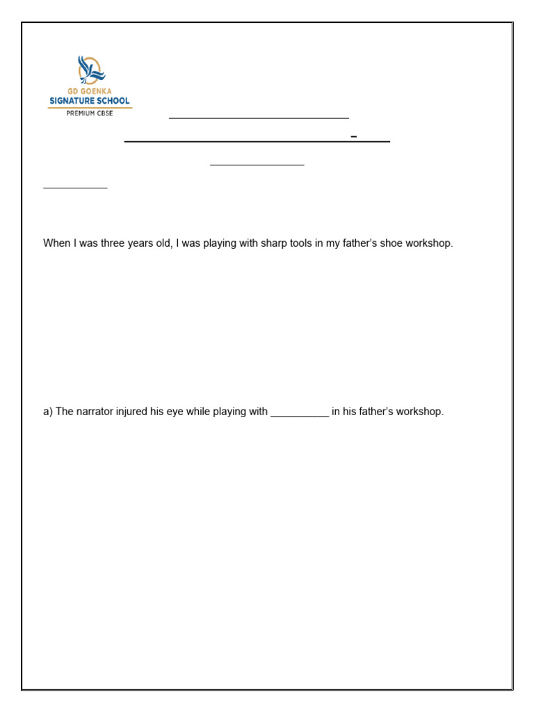 GCAA Assessment 2025-26 Overview | PDF | Visual Impairment