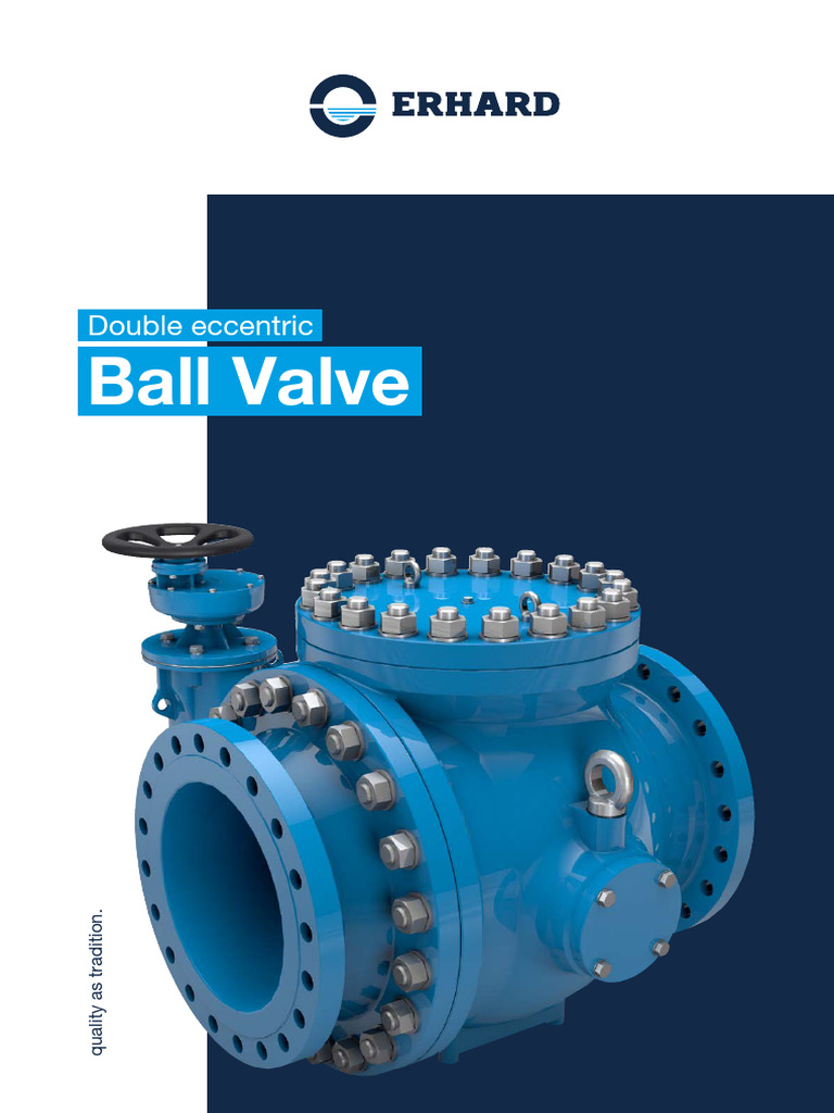 PBR Eh2900 Ball Valve 250205 en | PDF | Valve | Pump