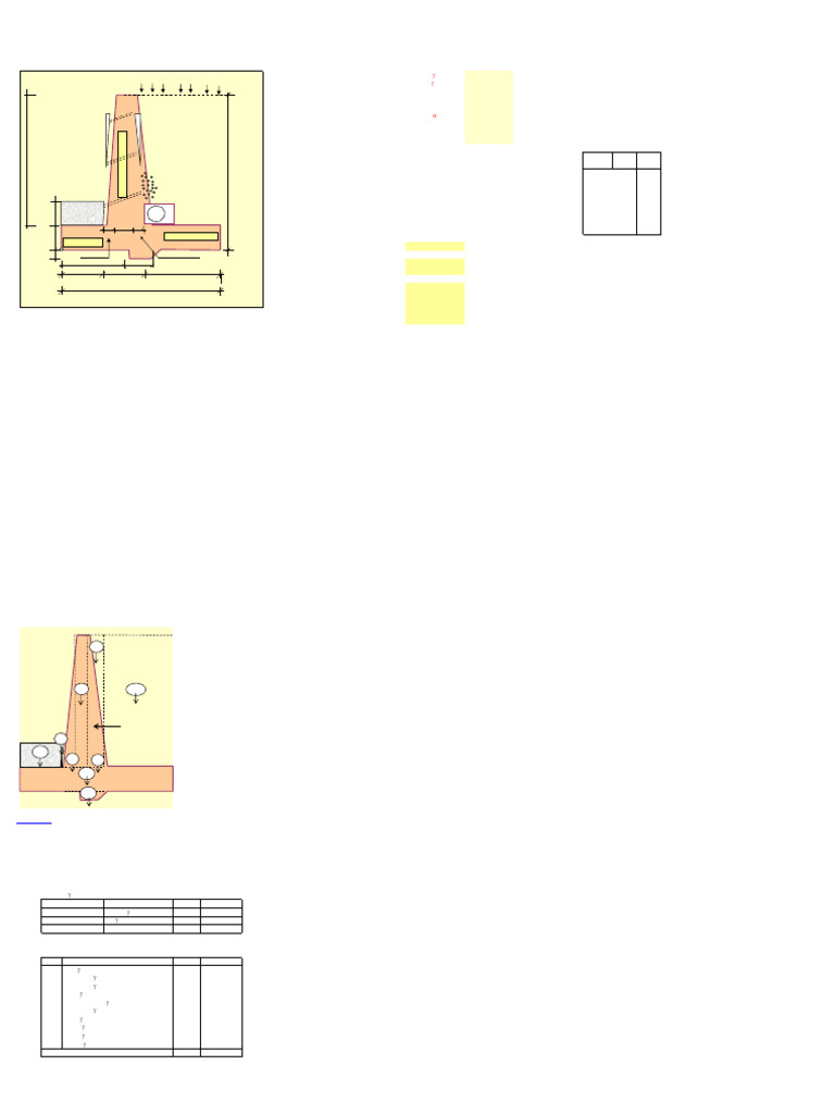 Diseño de Muro de Contención de Concreto | PDF | Elementos ...