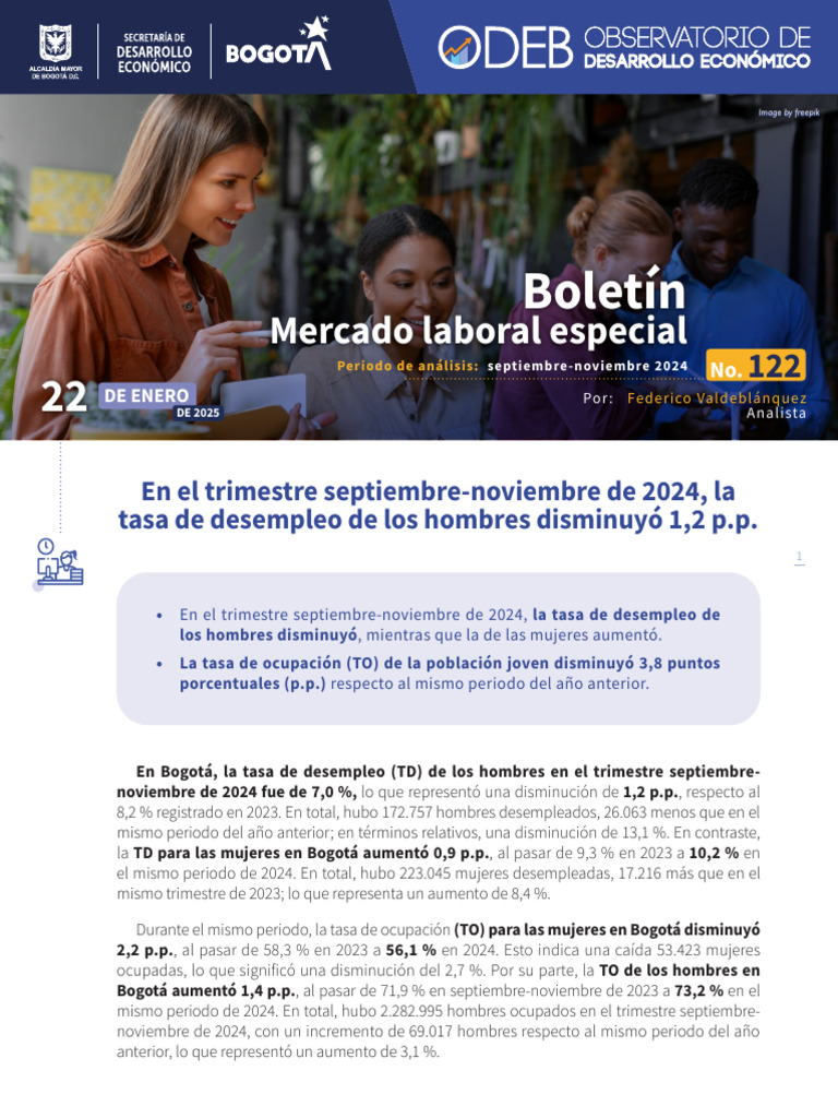 Bol-Mle n122 PDF | PDF | Labor | Economía laboral