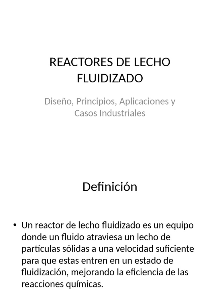 Reactores Lecho Fluidizado Profesional V2 | PDF | Agrietamiento (Química) | Catálisis