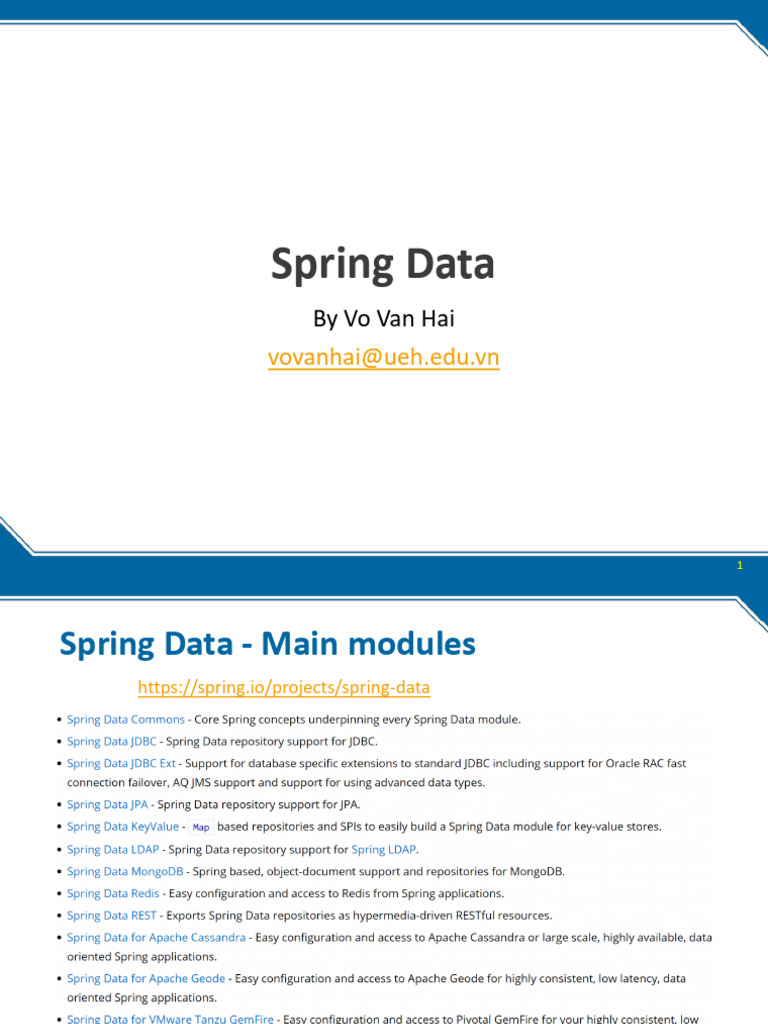 Spring - Data - Mongo-REST | PDF | Spring Framework | Web Service