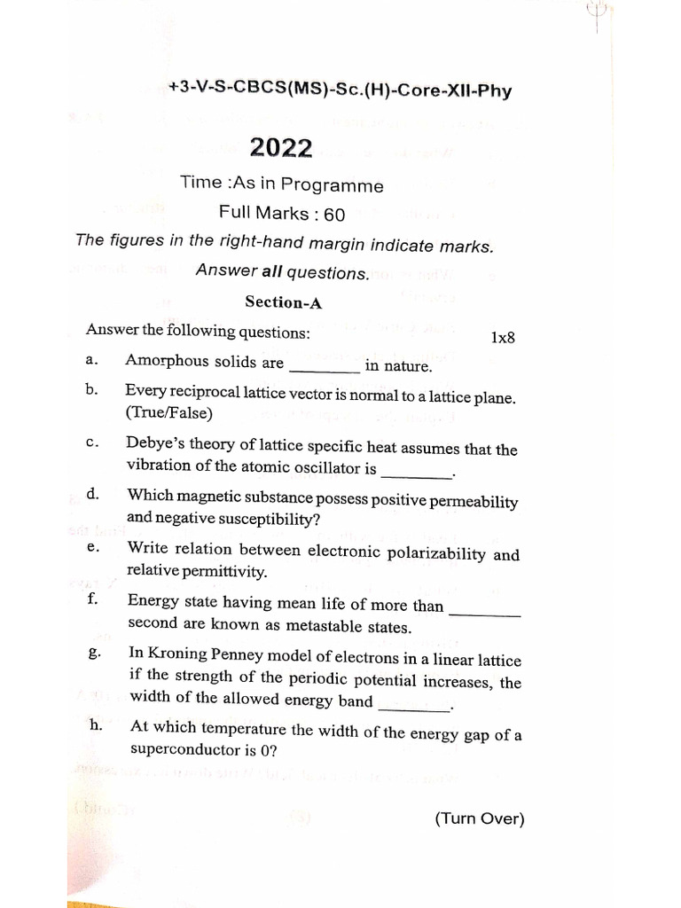 Core-12 2022 Pyq | PDF