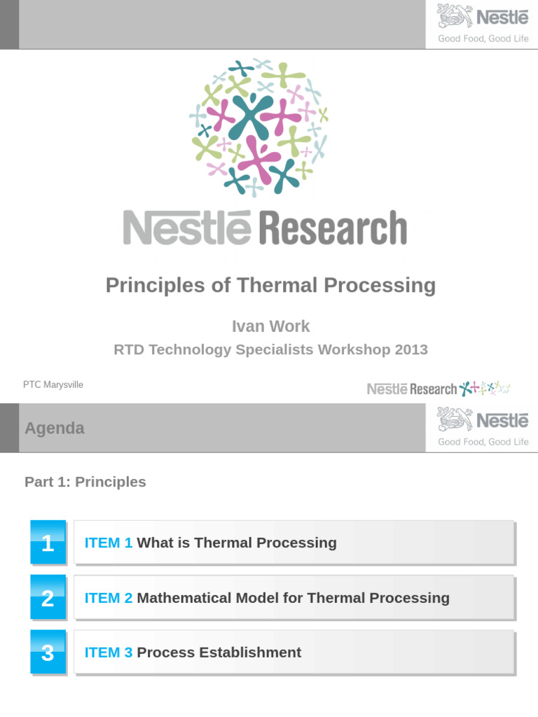 Thermal Processing Principles and Methods | PDF | Heat | Physical Sciences