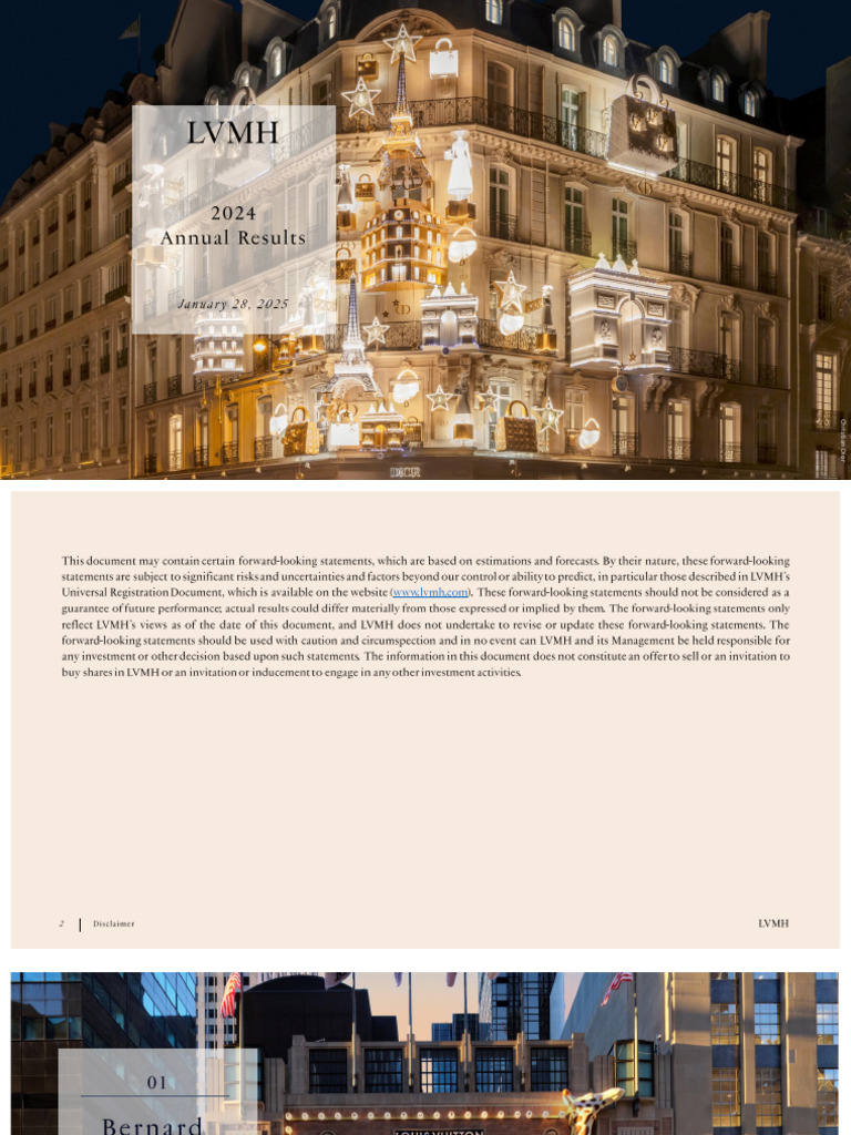 LVMH - 2024 Full Year Results | PDF