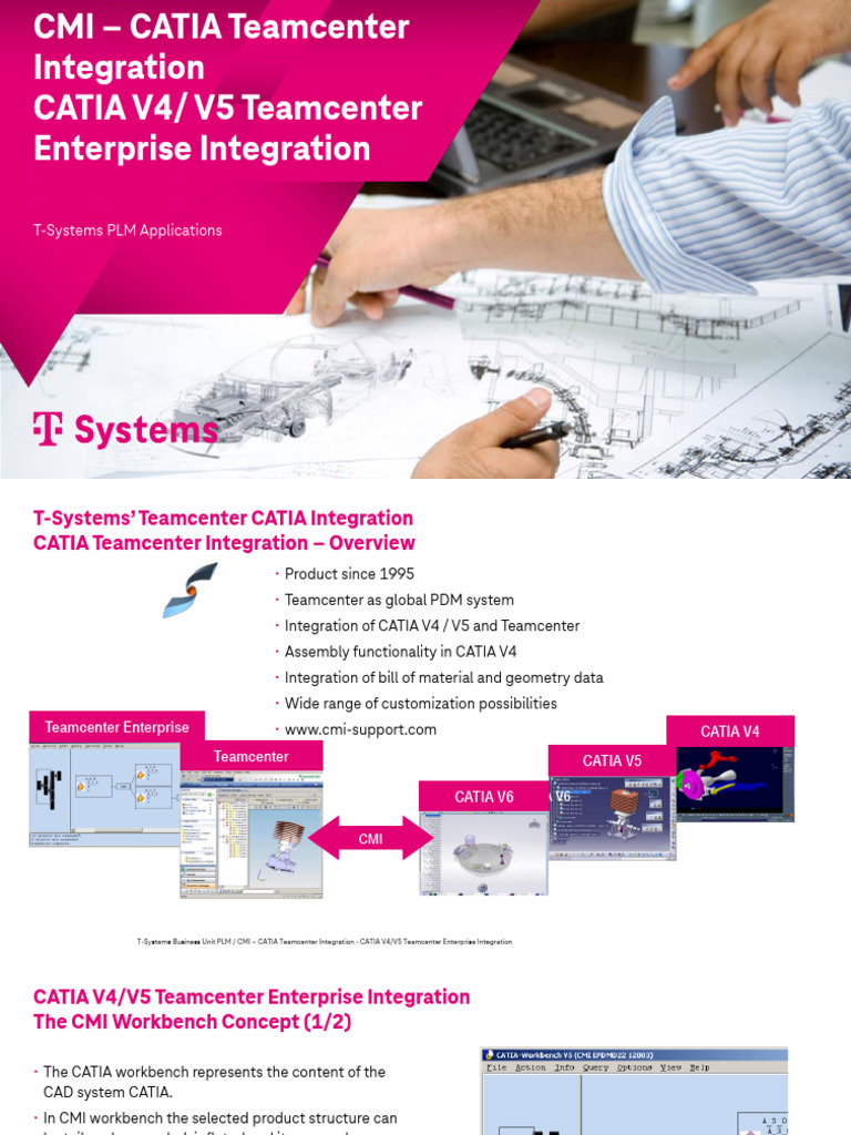 CATIA Teamcenter Integration Overview | PDF | Product Lifecycle | Computing