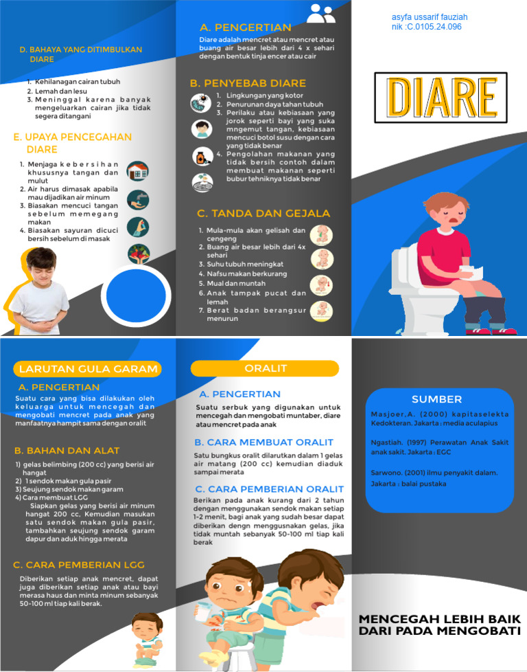 Liplet Diare Pada Anak | PDF