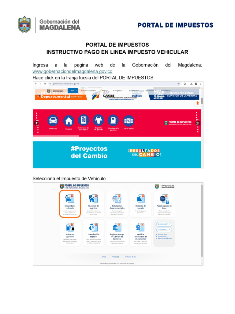 Instructivo Pse Imp Vehicular | PDF | Tarjeta de crédito | Visa Inc.