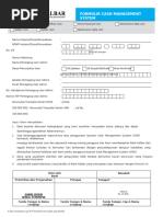 Panduan CMS Bank Kalbar 2017 | PDF