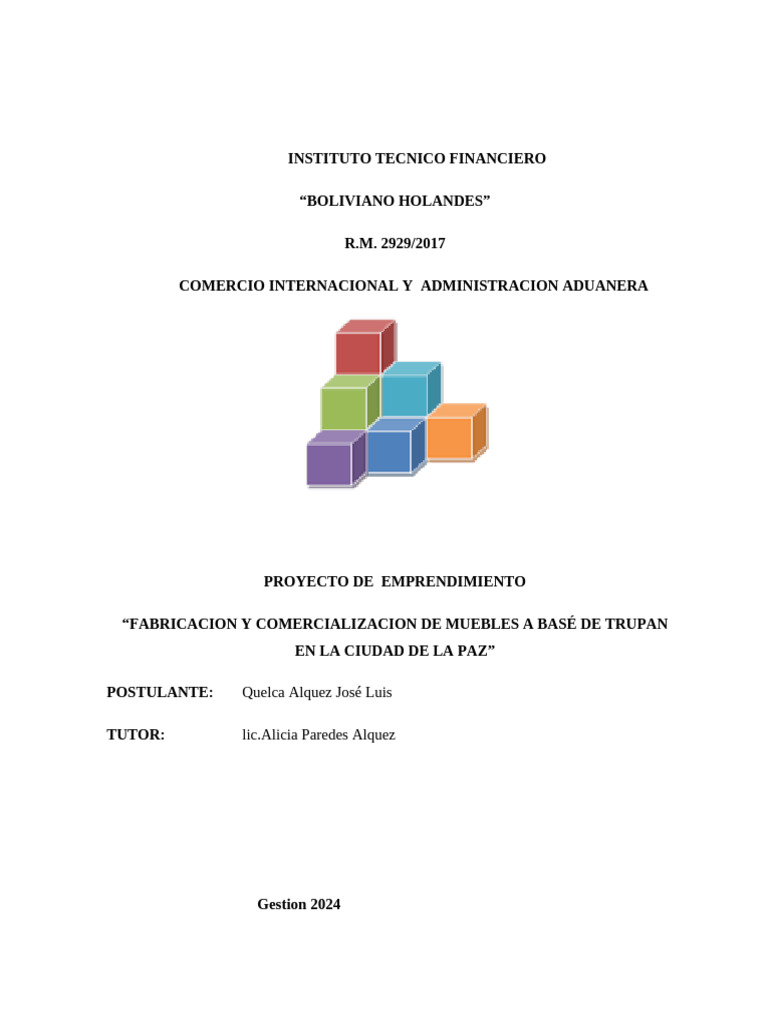 Proyecto V2 | PDF | Iniciativa empresarial | Inflación
