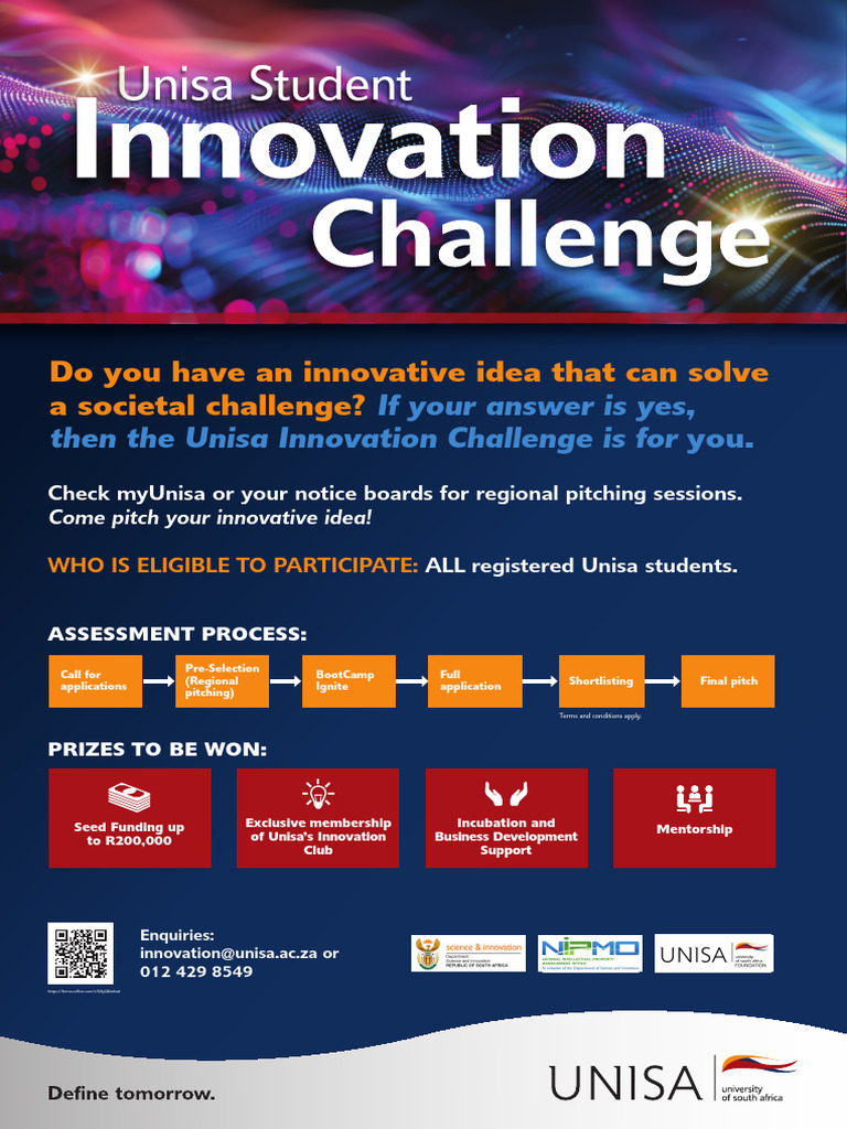 Unisa Innovation Challenge 2025 Details | PDF