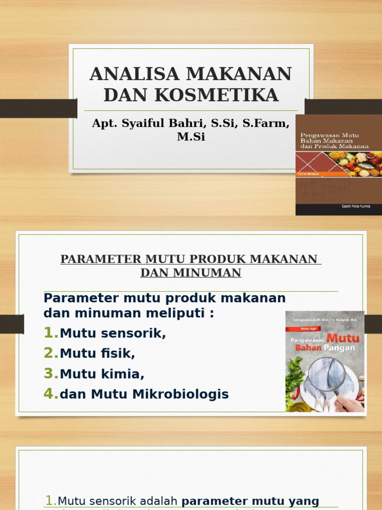 Materi 3 Metode Analisis Pemastian Mutu Sediaan | PDF