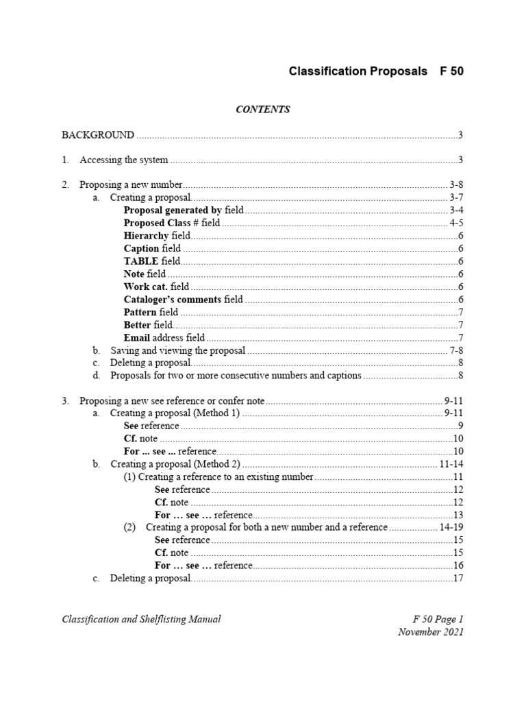 Classification Proposals F 50 | PDF | Menu (Computing) | Button (Computing)