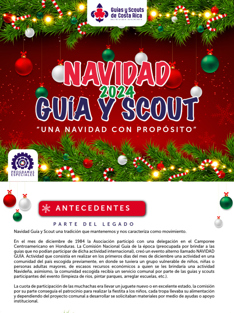 ABC Navidad Guia y Scout 2024 | PDF | Exploración | Aprendizaje