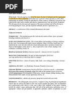 Geological Report Writing Guide | PDF | Stratigraphy | Geology