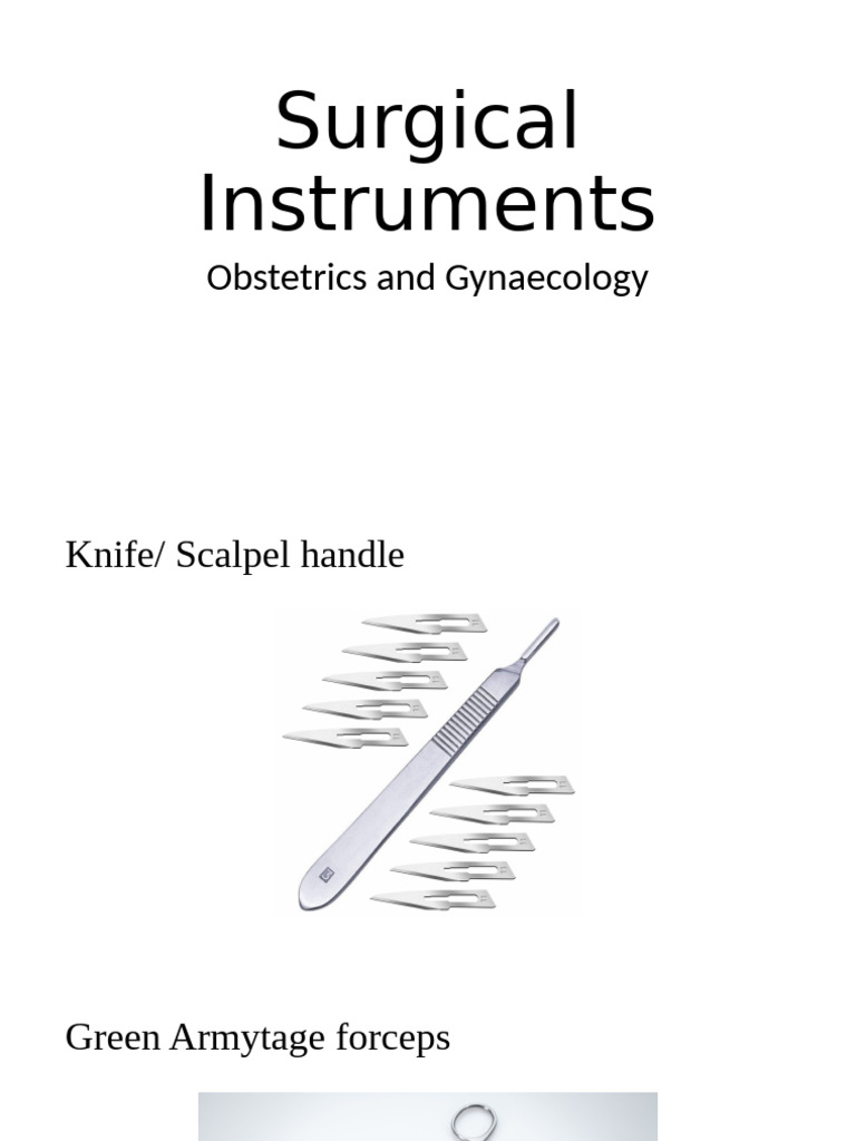 Surgical Instruments UG 10 23 | PDF