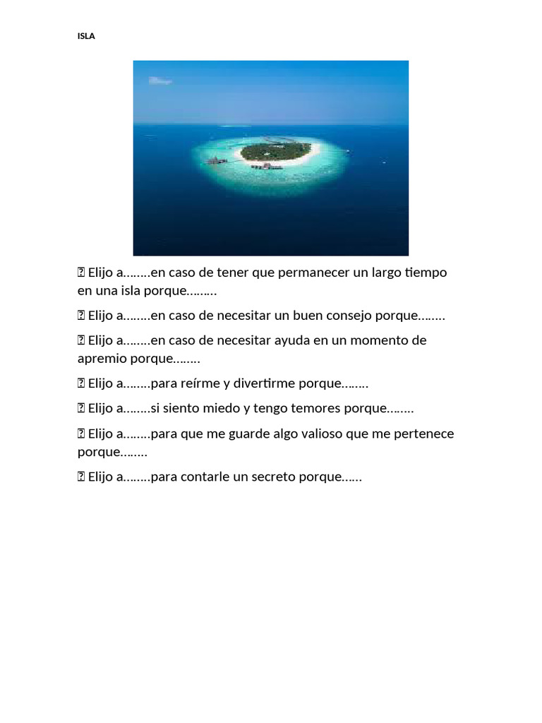 DINAMICA DE LA ISLA | PDF