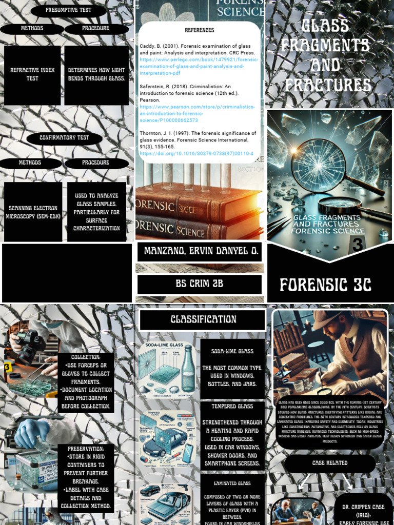 Forensic Glass Analysis Techniques | PDF | Glasses | Forensic Science
