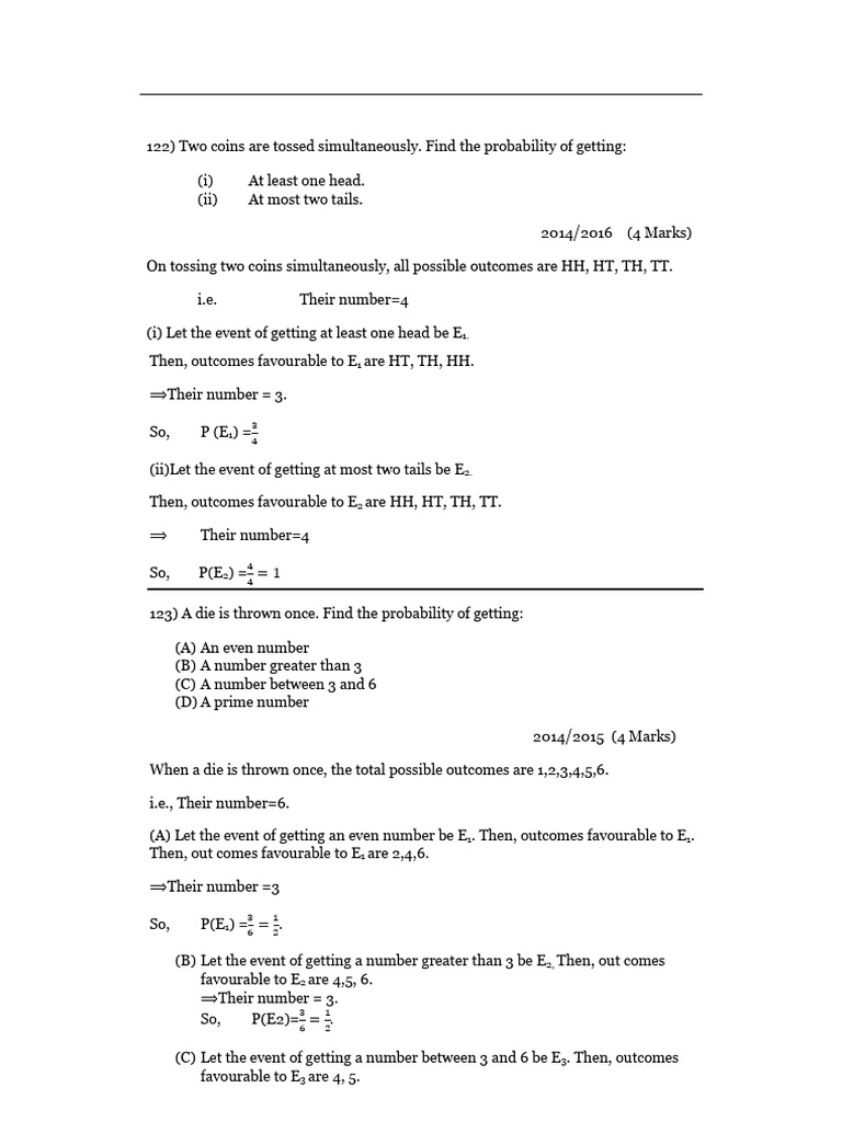 Probability | PDF | Probability Theory | Probability