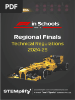 f1 in Schools Technical Regulations 2024-2025 Pro | PDF