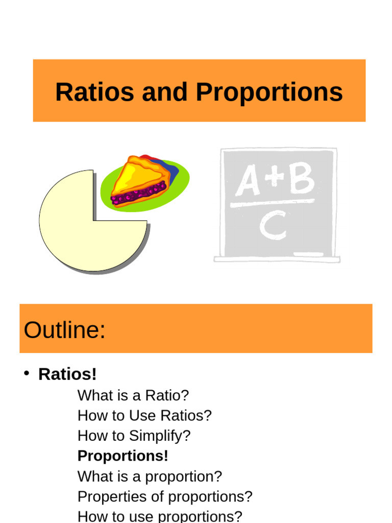 Ratios and Proportions | PDF | Ratio | Mathematical Objects
