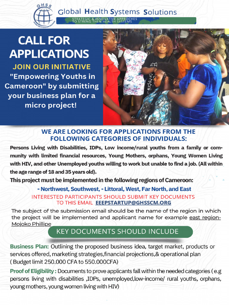 Calls For Applications For Startups 2025 GHSS | PDF