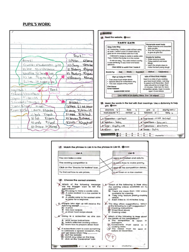 PUPIL'S WORK | PDF