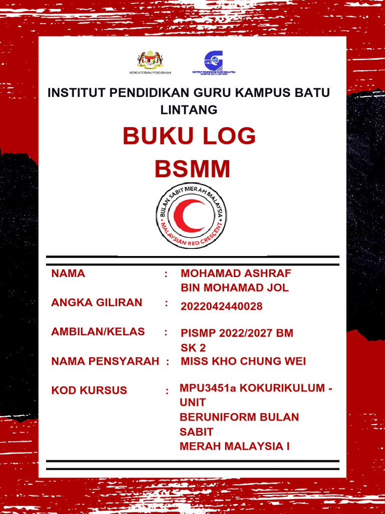 Buku Log BSMM | PDF