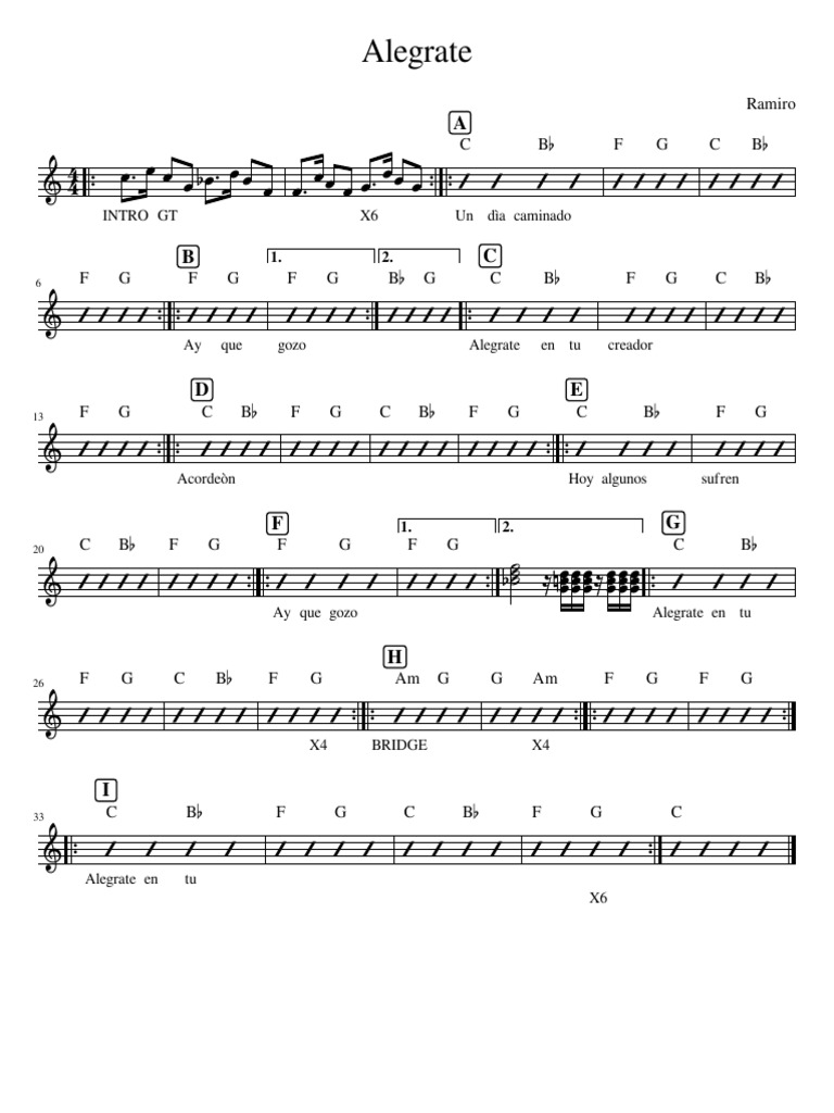 Alegrate | PDF