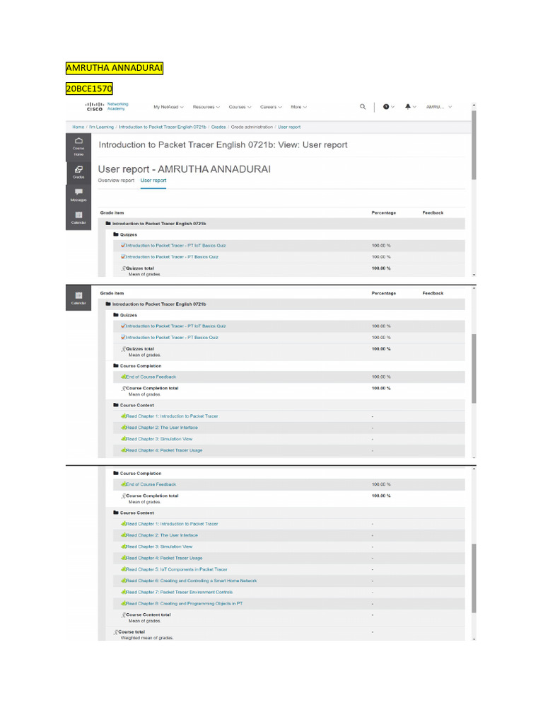 20bce1570 Amrutha Annadurai Digital Assignment 1 | PDF