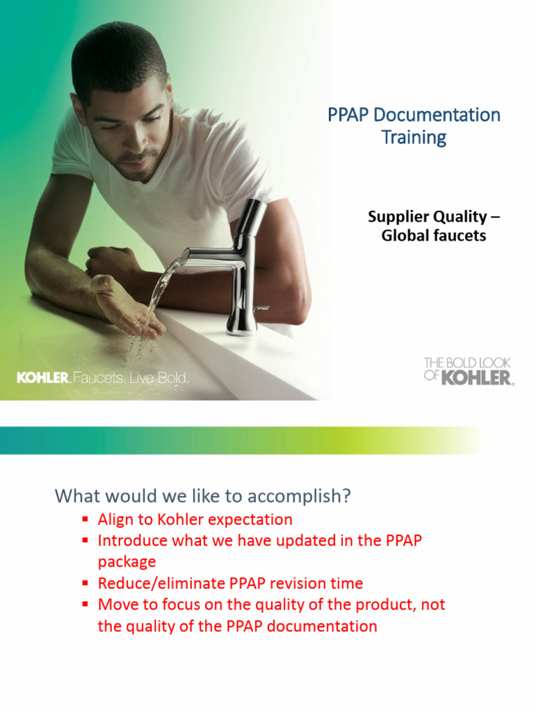 PPAP Training | PDF | Specification (Technical Standard) | Drawing